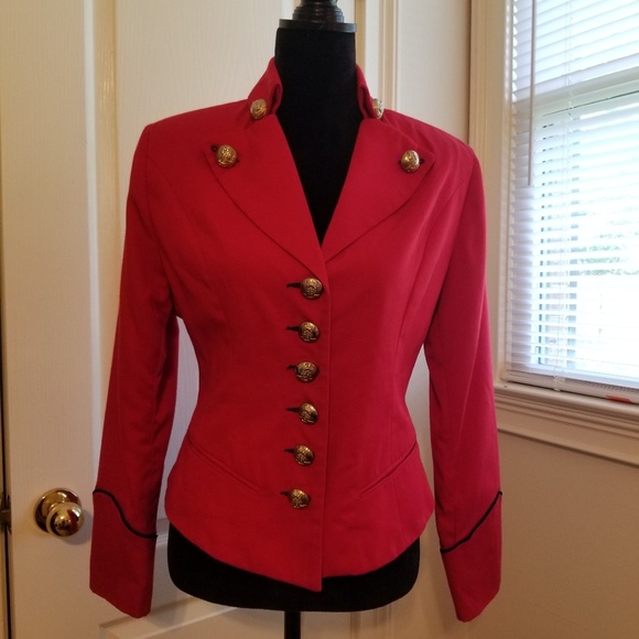 Jackets & Coats | Vintage Red Jacket 9s | Poshmark